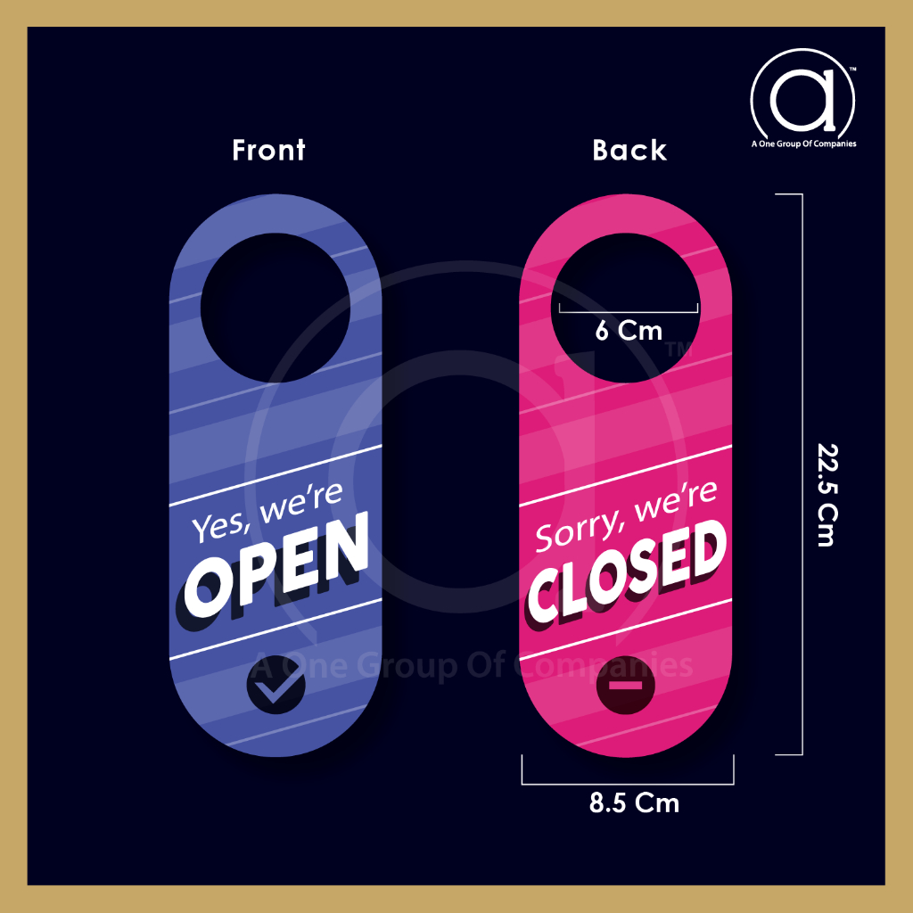 ⫷ready Stock⫸ Do Not Disturb Acrylic Door Knob Hanger Sign Customize