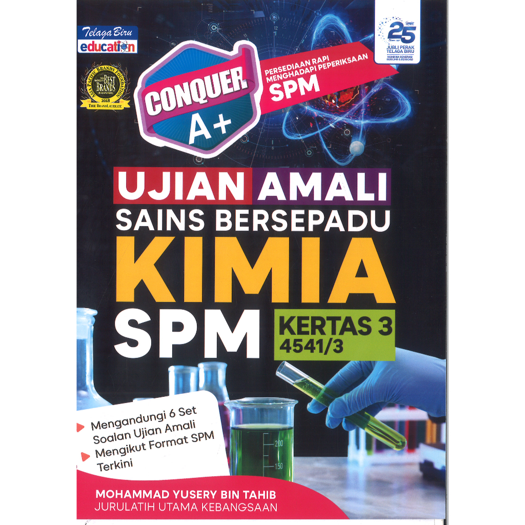 CONQUER A+ UJIAN AMALI SAINS BERSEPADU KIMIA DWIBAHASA SPM KERTAS 3 ...