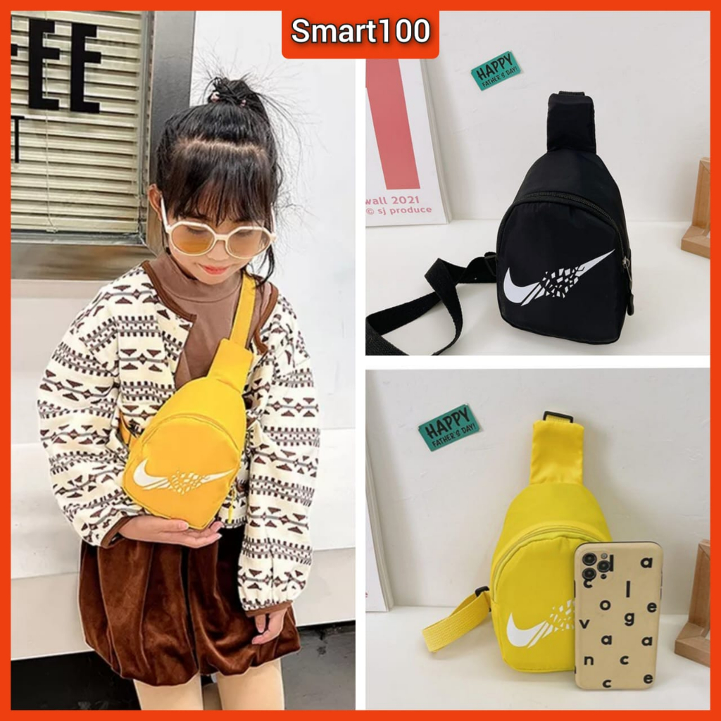 Kids Cute Style Bag Girl Boy Beg Budak Backpack Korean Chest Bag ...