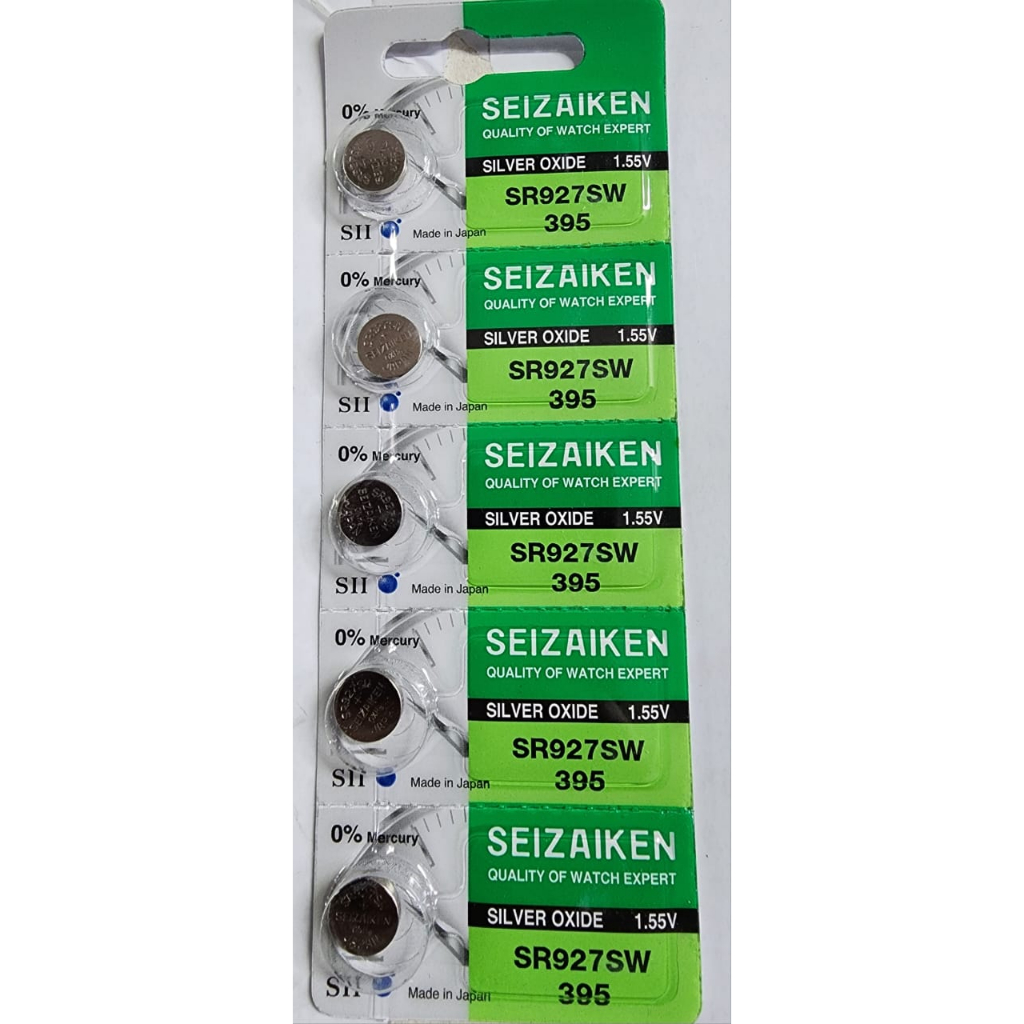 SEIZAIKEN SR927SW GENUINE SEIKO JAPAN CELL 1.55V BATTERY SR927 | Shopee ...