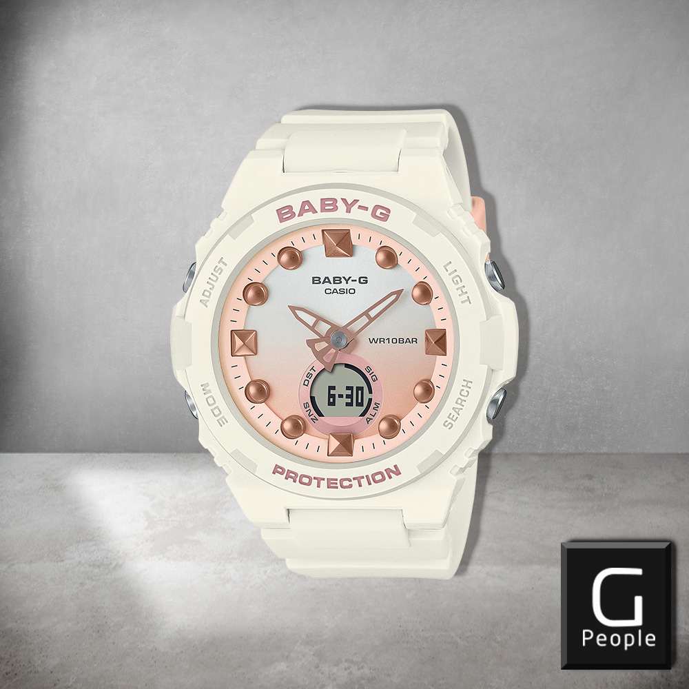 CASIO BABY-G BGA-320-7A1V / BGA-320-7A1 / BGA-320 DIGITAL ANALOG WATCH ...