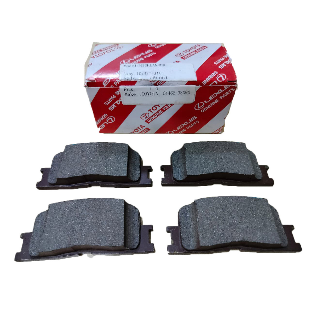 TOYOTA CAMRY ACV30, WISH ANE10 REAR DISC BRAKE PAD (04466-33090 ...