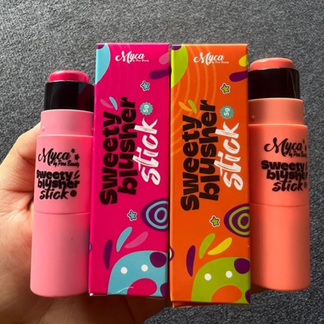 ORIGINAL HQ ‼️ MYCA SWEETY BLUSHER STICK | Shopee Malaysia