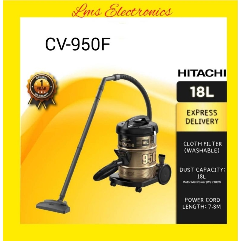 HITACHI 3 IN 1 VACUUM CLEANER HEAVY DUTY TYPE | Shopee Malaysia