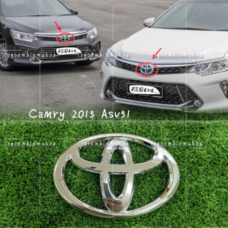 Toyota Camry ASV51 2015 Front Rear Emblem Logo | Shopee Malaysia