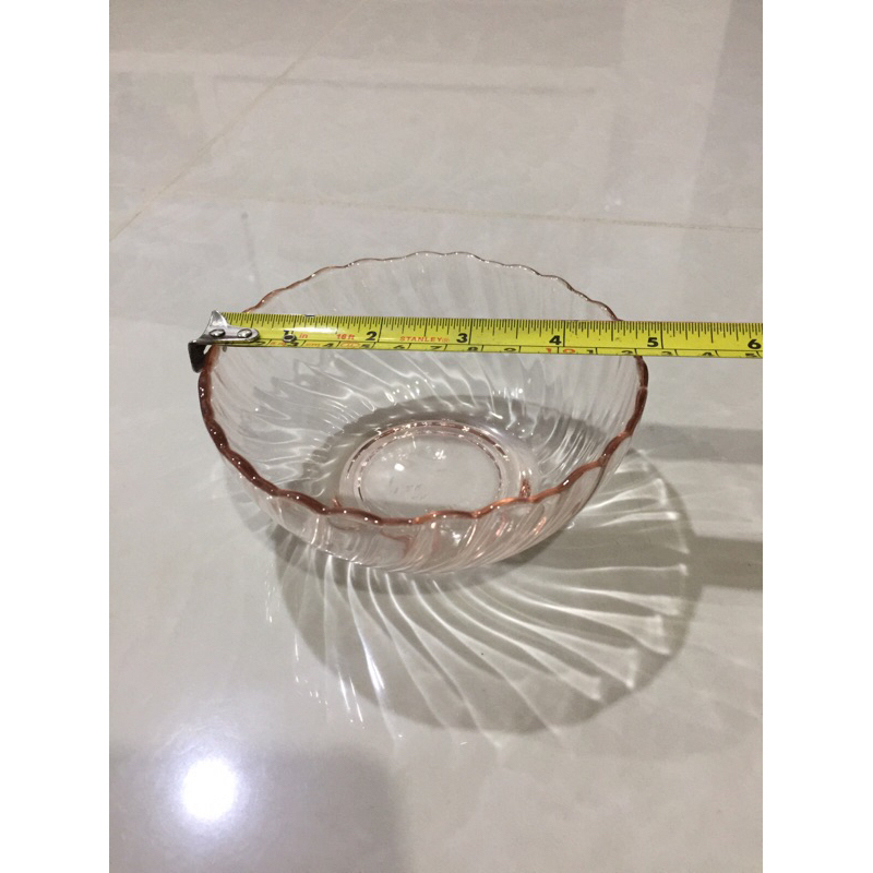 PINGGAN & MANGKUK KACA (MERAH) | Shopee Malaysia