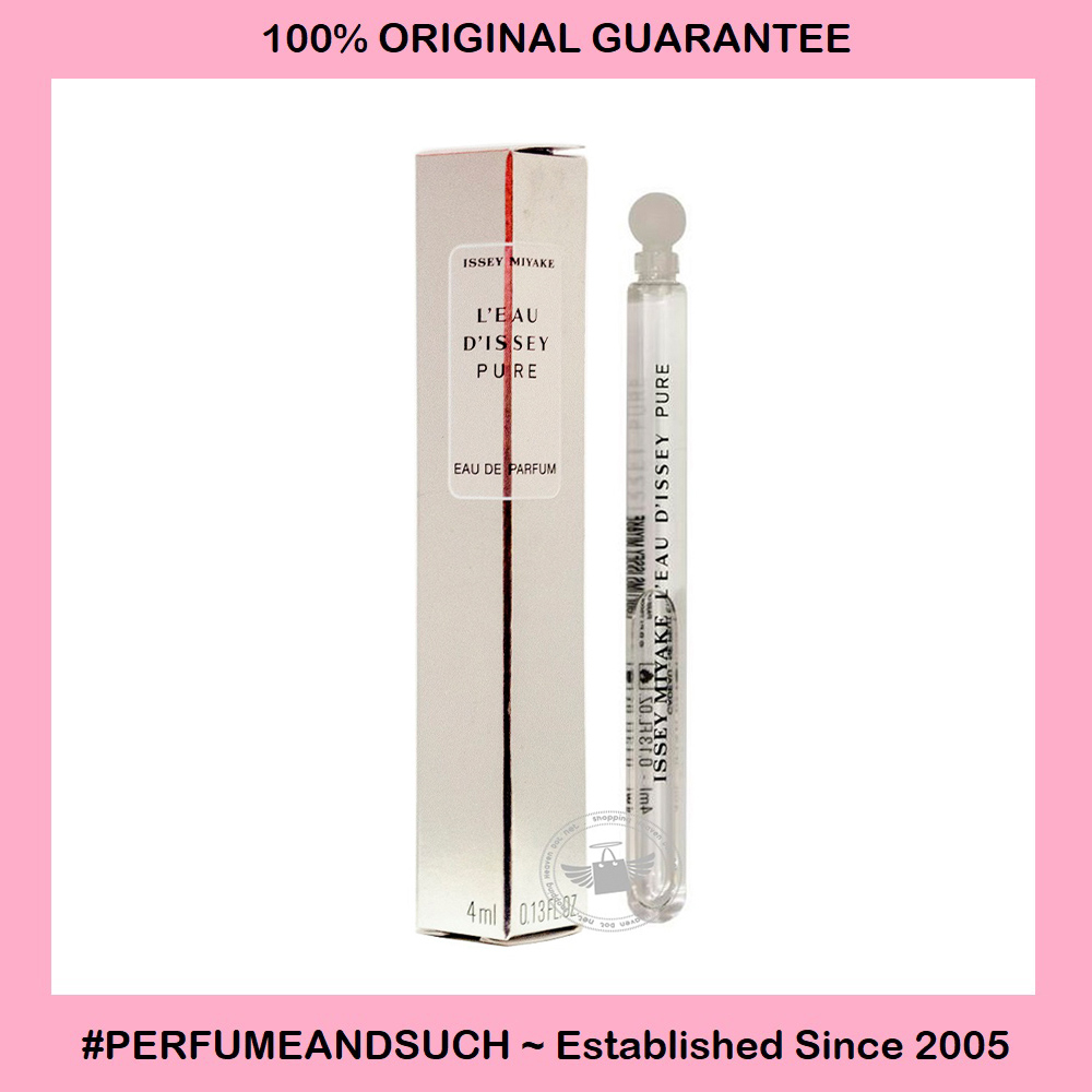 Issey Miyake L'eau D'Issey Pure 4ml EDP (Non-spray) ~ Perfume For Women ...