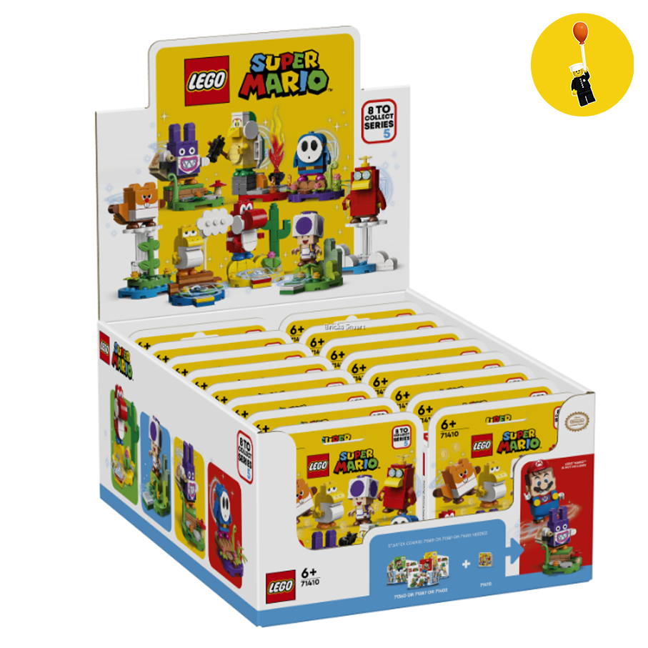 LEGO 71410 Super Mario Character Packs Series5 Complete Set 8 pack ...