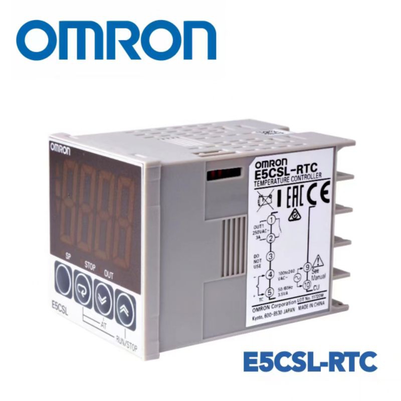 Omron E5CSL-QP E5CSL-RP E5CSL-QTC E5CSL-RTC Temperature Controller AC100 - 240V | Shopee Malaysia