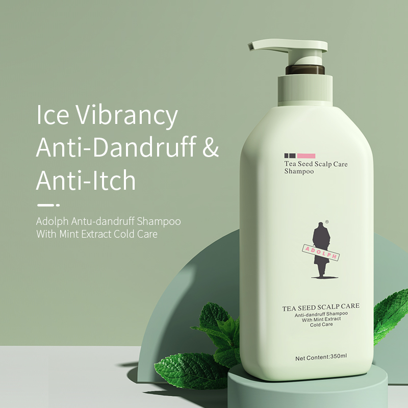 Adolph Tea Seed Scalp Care Anti-Dandruff Shampoo Smooth & Silky Shampoo ...