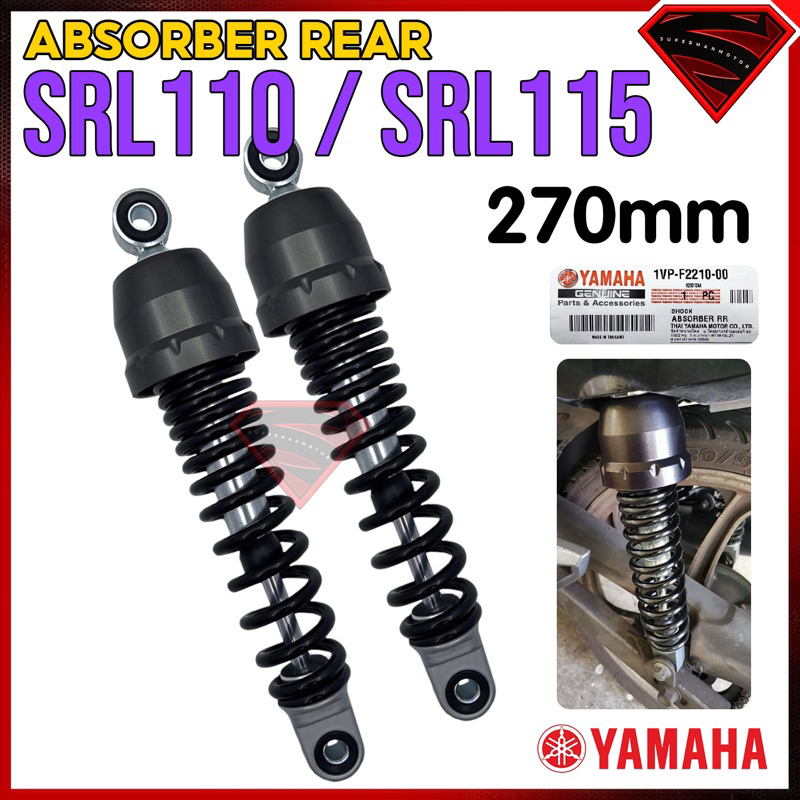 ABSORBER ORIGINAL YAMAHA EZ SRL 115 FI / SRL 115 /SRL115 Z / SRL 110 ...