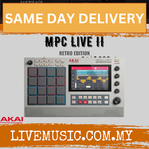 Akai Professional MPC Live Mk 2 Retro Edition ( MPCLive / MPCLiveMk 2 ...