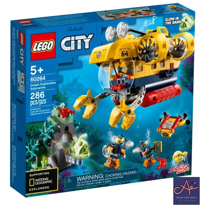 Lego City 60264 Ocean Exploration Submarine | Shopee Malaysia