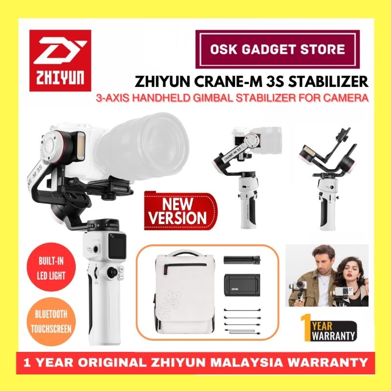 Zhiyun Crane M3S Crane-M3S 3-Axis Handheld Gimbal Stabilizer For Camera ...