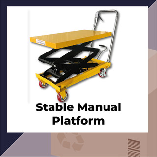 Heavy Duty Hydraulic Trolley Lifting Trolley Table Truck Troli Angkat ...