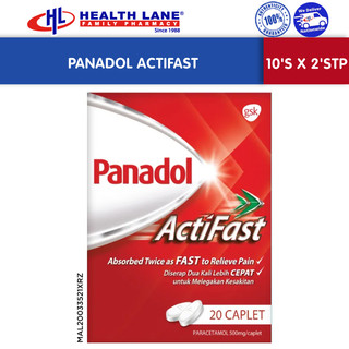 Panadol Actifast (10's x 2'stp) | Shopee Malaysia