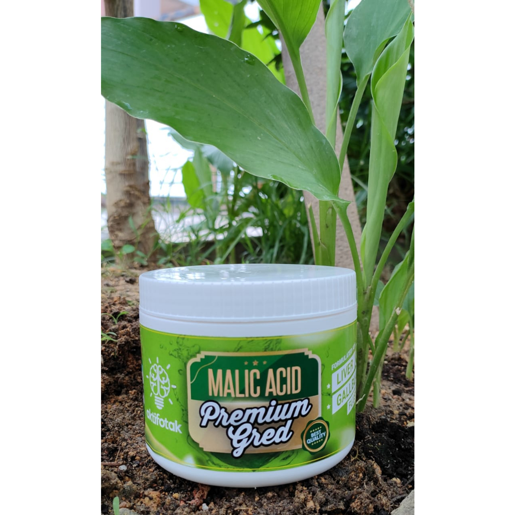 Malic Acid Food Grade(500G) Kualiti Tinggi untuk Liver&Gallbladder Flush (LGBF) | Shopee Malaysia