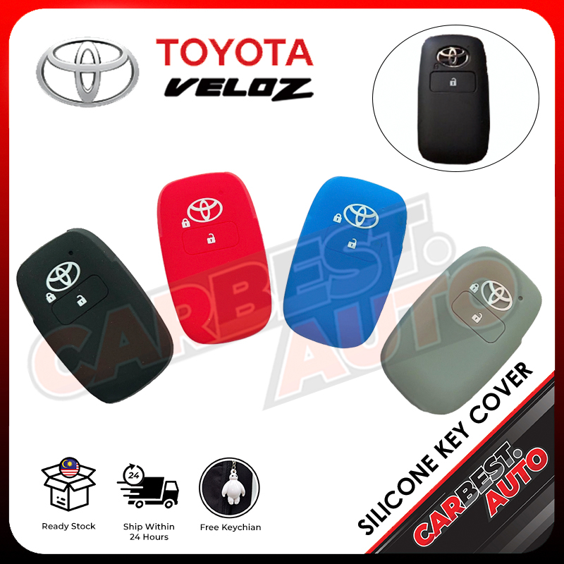 [NEW] TOYOTA VELOZ 2022 - 2024 Silicone Car Key Cover Protector Casing ...