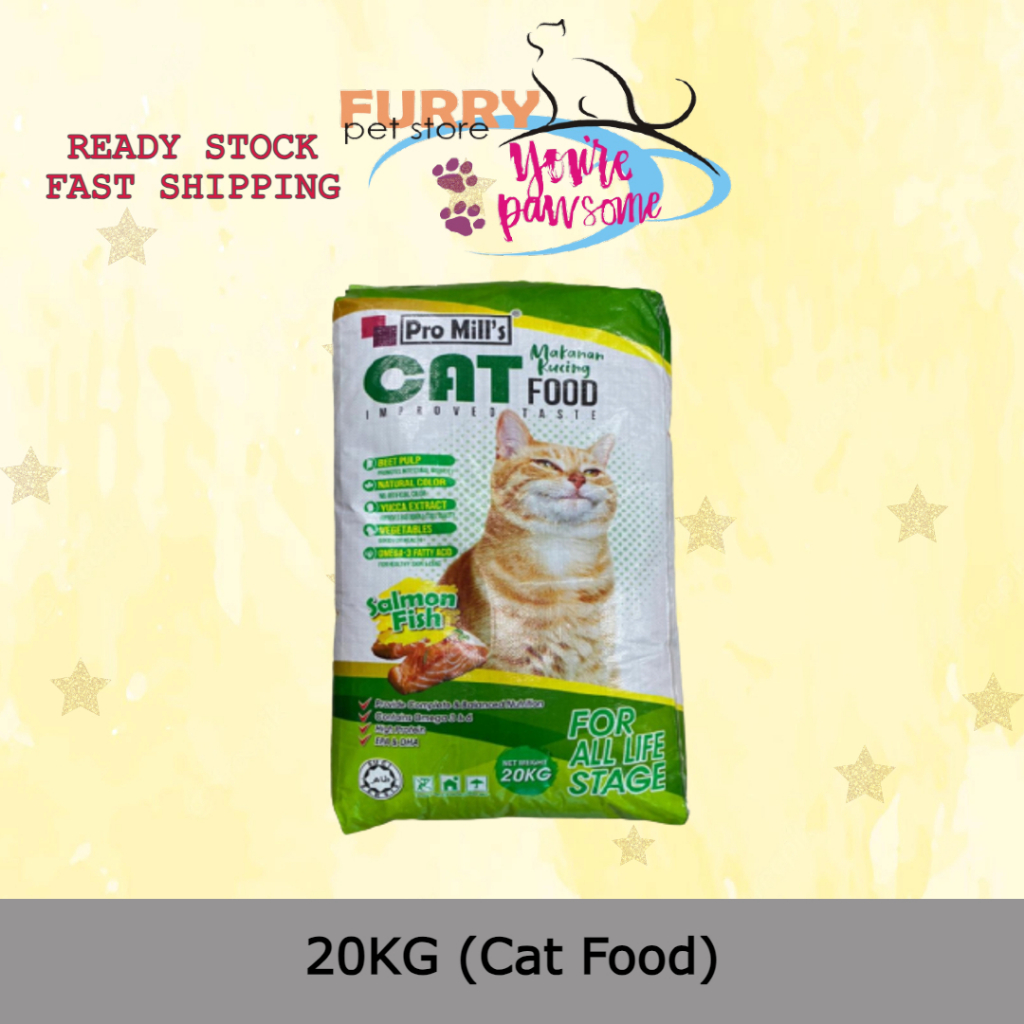 Pro mill's / Promill's Cat Food -20KG (Cat Food Murah & Berkualiti ...