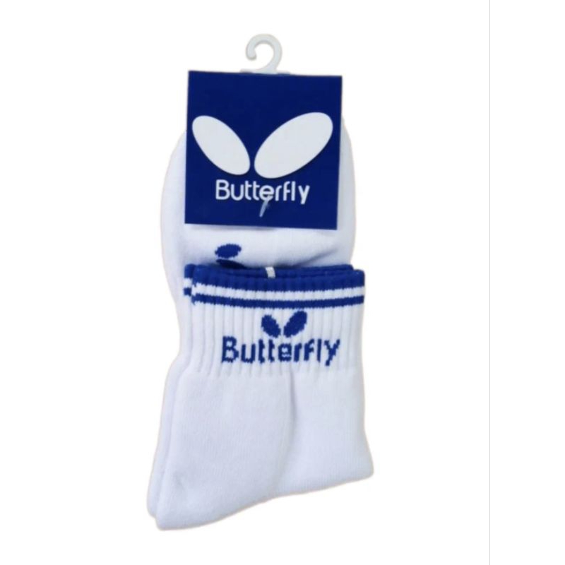[READYSTOCK] COTTON SOCKS ANKLE BUTTERFLY TABLE TENNIS PINGPONG STOKIN ...