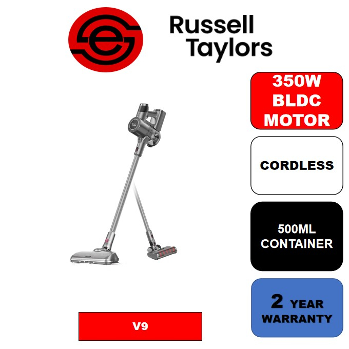 Russell Taylors Cordless Vacuum Cleaner 2-in-1 Vacuum & Mop V9 | Shopee ...