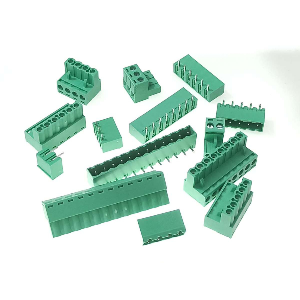 2EDG 5.08 KF2EDG-2P/3/4/5/6/7/8P/10P/12P Curved Pin Plug-In Terminal ...