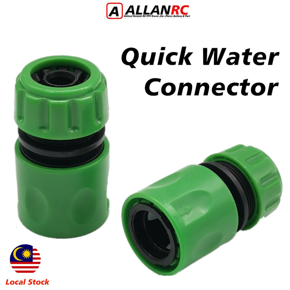 1/2"Water Connection Quick Connector Garden Micro Irrigation Watering ...