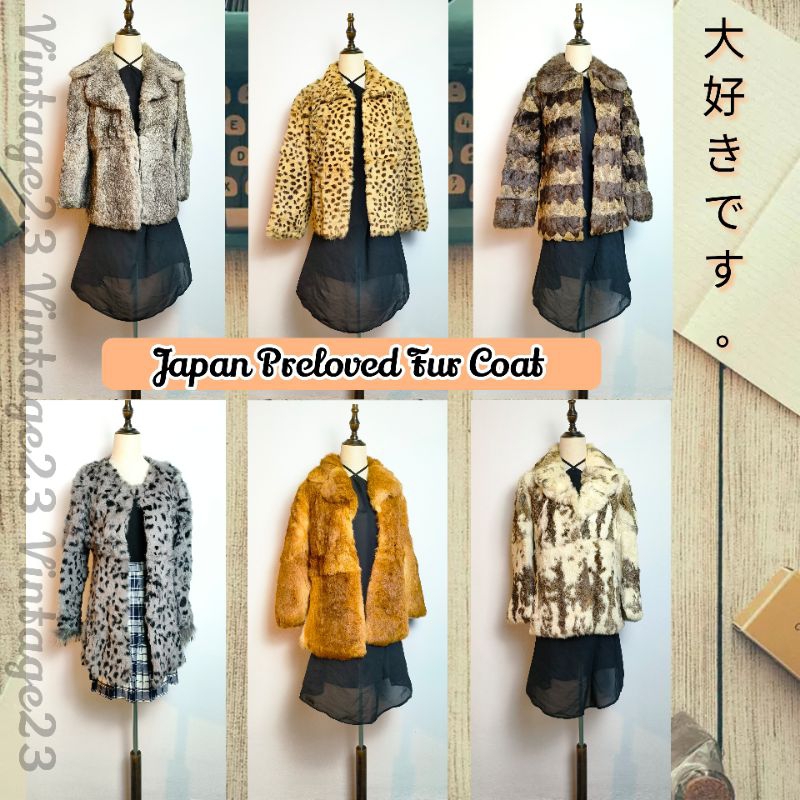 Original Fur coat , Jacket bundle form Japan | Shopee Malaysia
