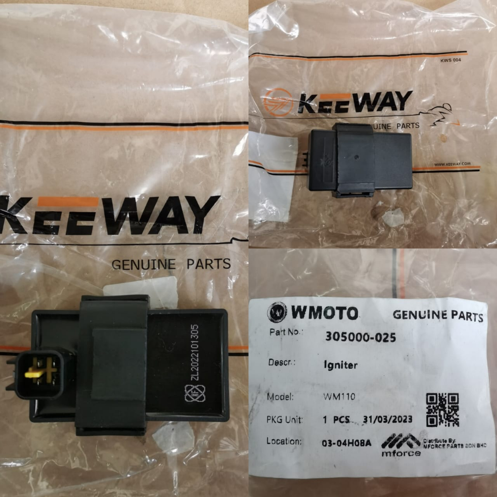STARTER RELAY / IGNITER ORIGINAL WMOTO WM110 | Shopee Malaysia