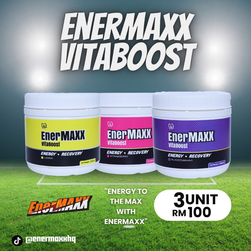 EnerMAXX BOOSTER ENERGY RECOVERY DRINKS | Shopee Malaysia