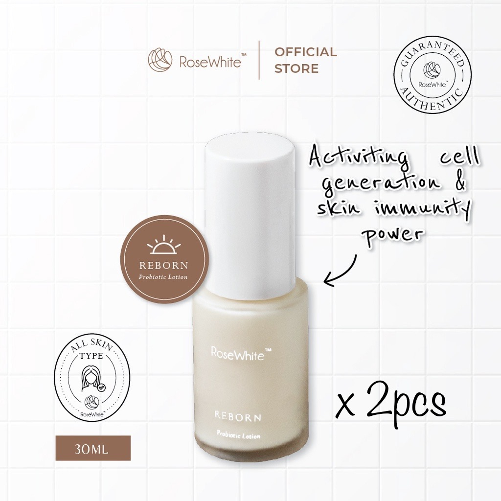 Rosewhite Reborn Probiotic Lotion Bundle Set (30ml x 2 Pcs) | Shopee ...