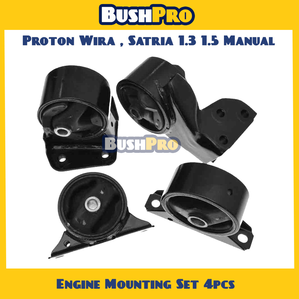 Heavy Duty Engine Mounting Set Proton Wira 1.3 1.5 Manual Satria 1.3 1. ...