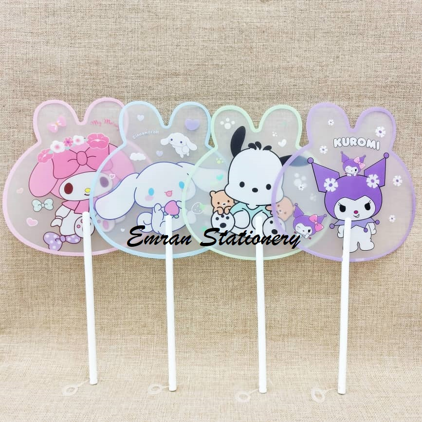 Sanrio Hand Fan Kipas Tangan Sanrio Kuromi Kitty | Shopee Malaysia