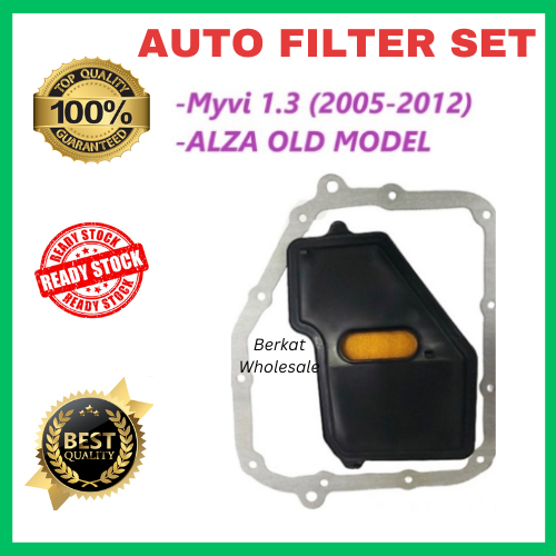 AUTO FILTER PERODUA MYVI 1.3 1.5 2005 - 2013 ALZA 2009-2013 WITH GASKET ...