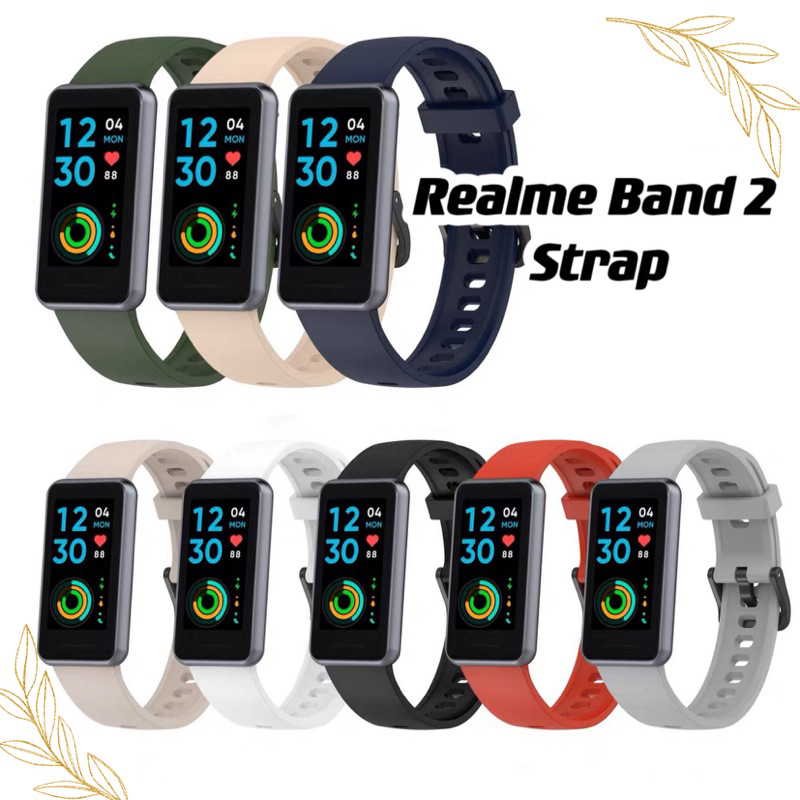 For Realme Band2 Strap Silicone Soft Sports Replacement Realme Band 2 ...