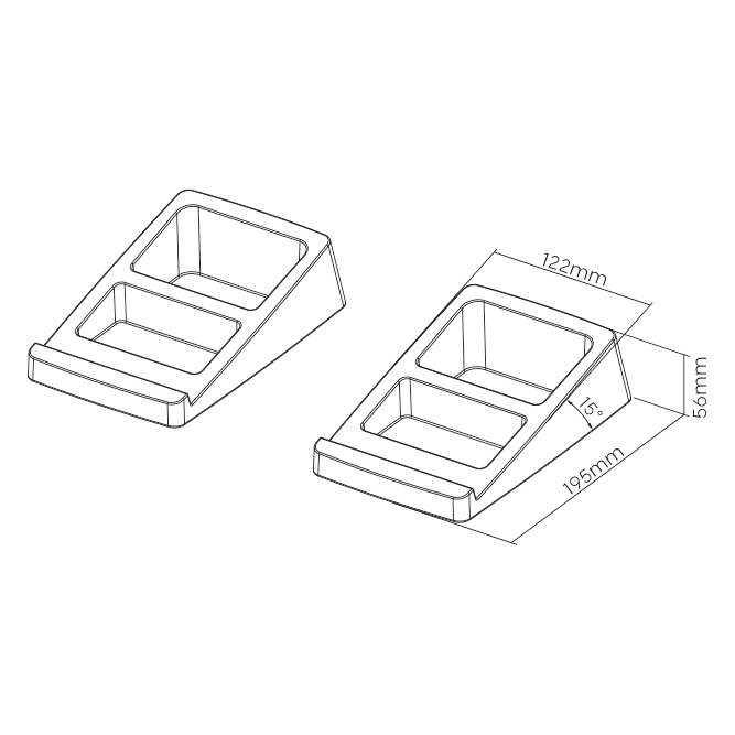 the Aryl™ Tilted Desktop Speaker Stand | Shopee Malaysia