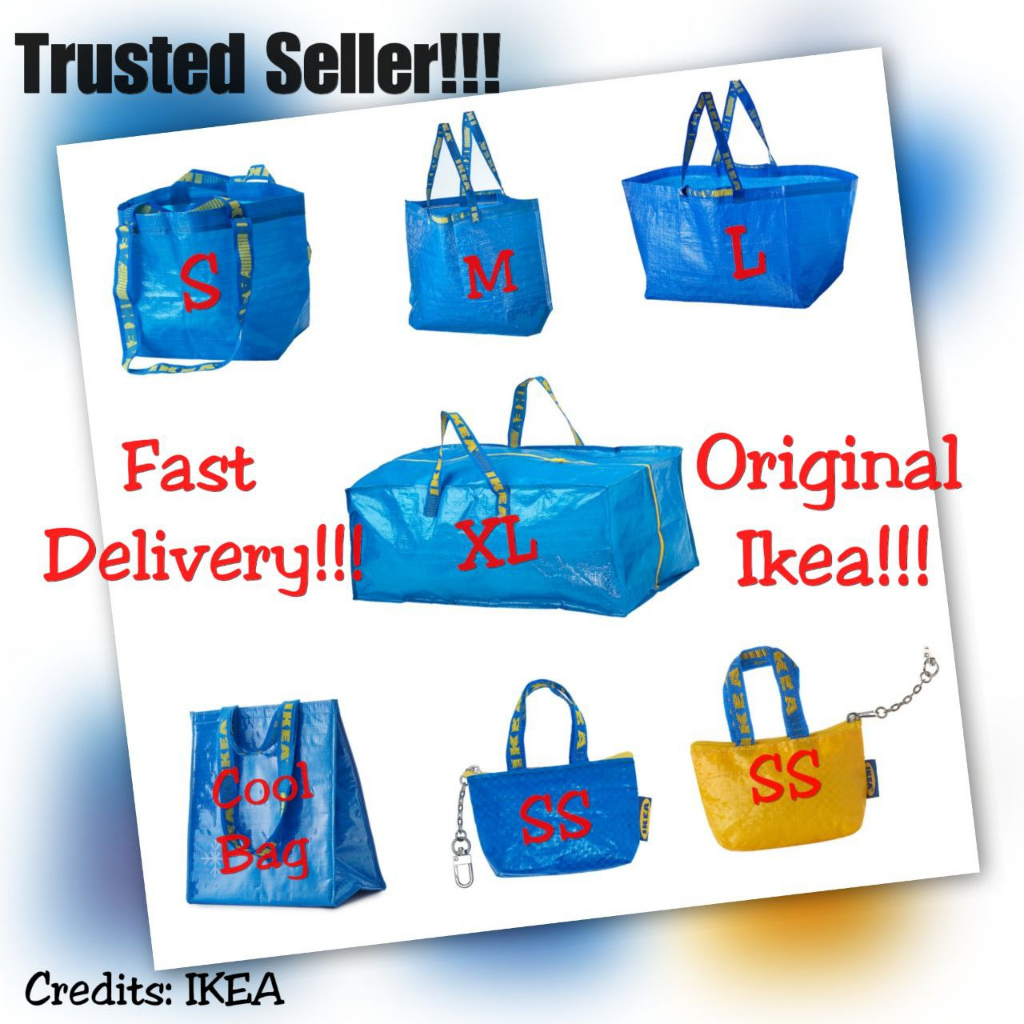 🔥ORIGINAL🔥 Beg Biru IKE4 / Beg Tahan Lasak / Laundry / Dobi / Shopping ...