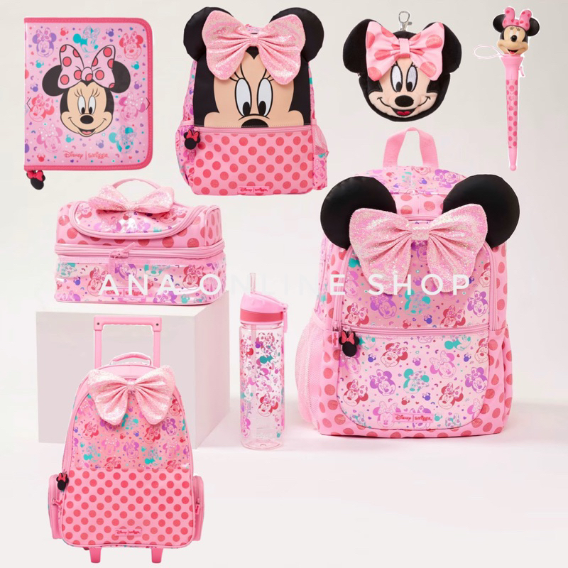 SMIGGLE MINNIE MOUSE COLLECTION | SMIGGLE BACKPACK | Shopee Malaysia