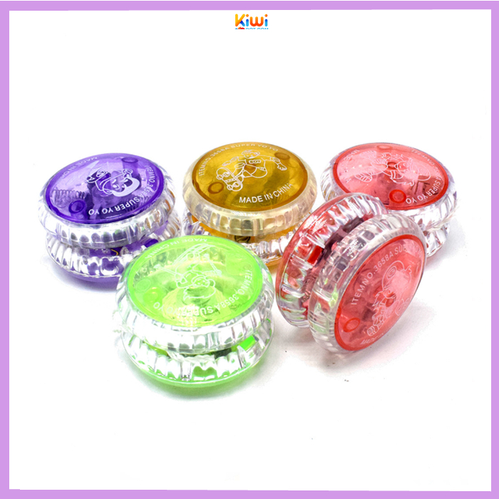 YoYo LED light Toy Luminous Yoyo Kids String Control Creative Hobby ...