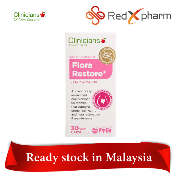 Clinicians Flora Restore 30 Capsules (Ready Stock Expiry: June 2025 ...