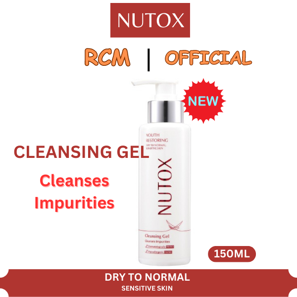 NEW - NUTOX Youth Restoring Cleansing Gel - Dry to normal, Sensitive ...