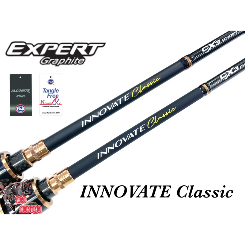 EXPERT Graphite INNOVATE Classic INSHORE LIGHT JIGGING FISHING ROD ...