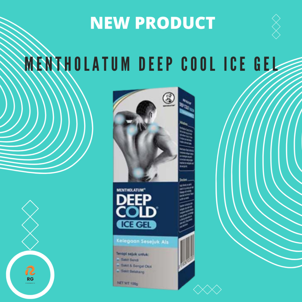 MENTHOLATUM DEEP COOL ICE GEL 100G | Shopee Malaysia
