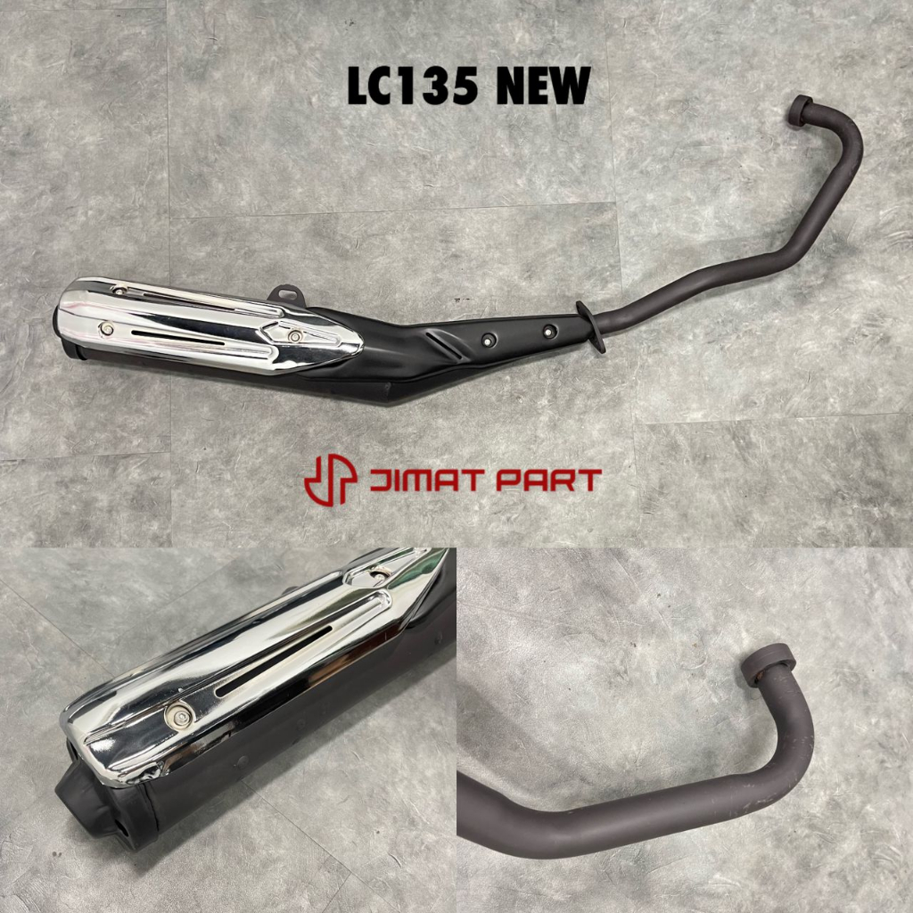 YAMAHA LC135 NEW V2 V3 V4 LC 4S / 5S EXHAUST PIPE STANDARD MUFFLER ...