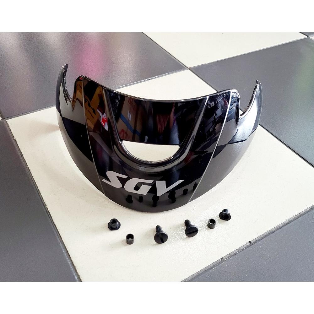 HELMET CAP SGV CRUISER VISOREX WITH SCREW SET | Shopee Malaysia