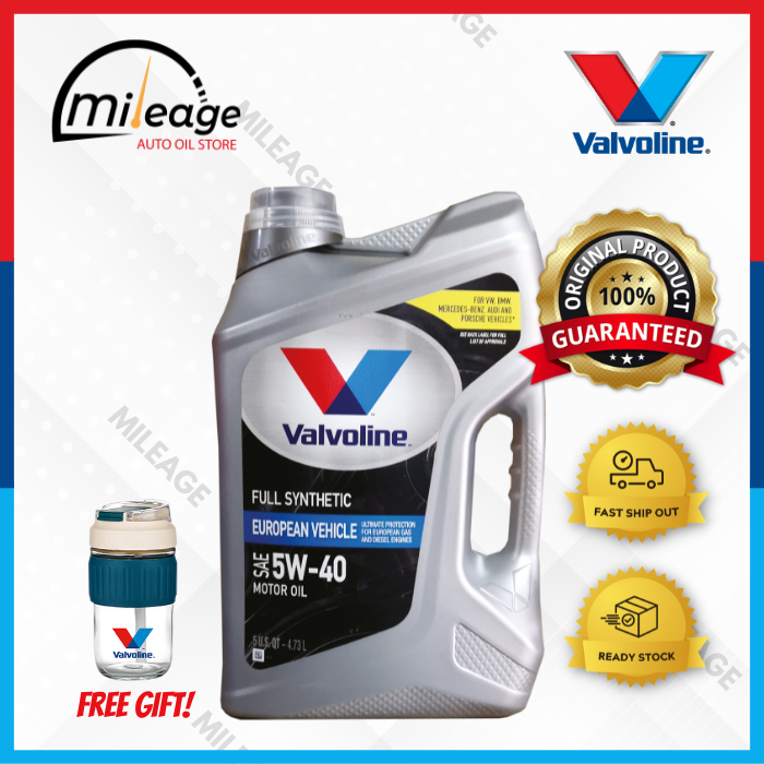 Valvoline SynPower MST SAE 5W-40 (5Qt) - Full Synthetic Premium Car ...