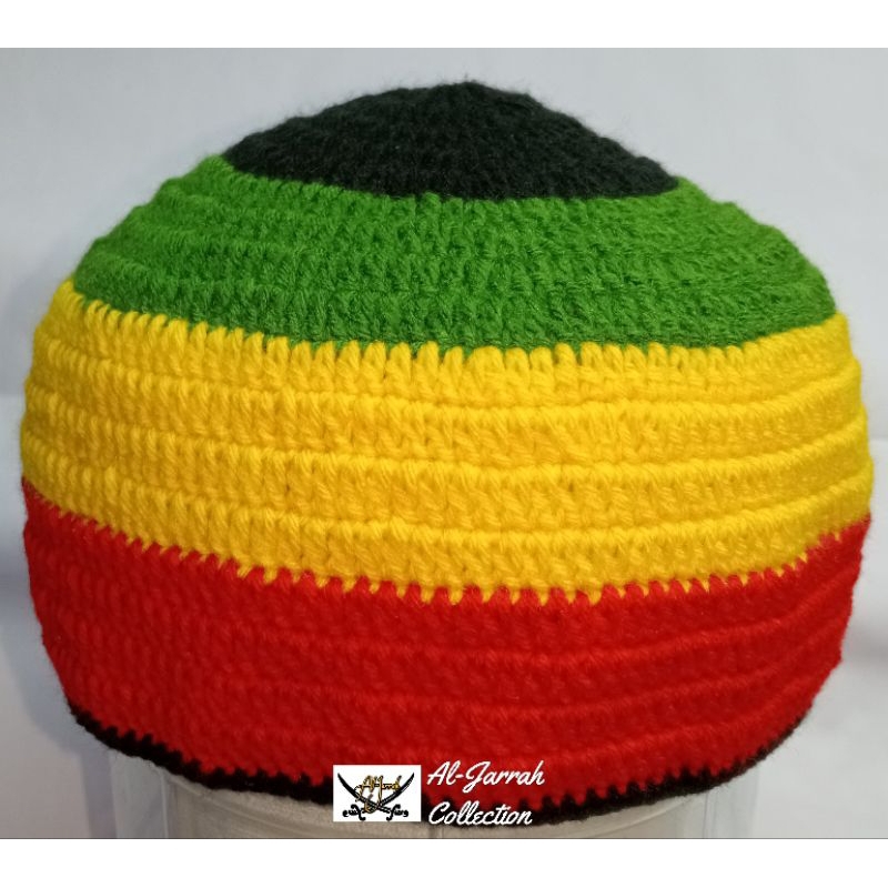 kopiah rasta warna penuh viral | Shopee Malaysia