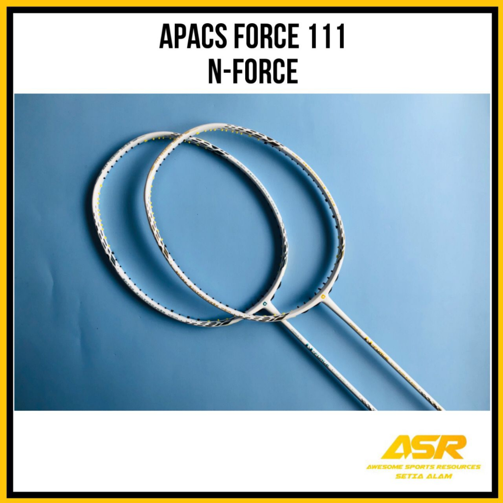 Apacs Badminton Racket Force 111 N-Force ( Frame Only ) | Shopee Malaysia
