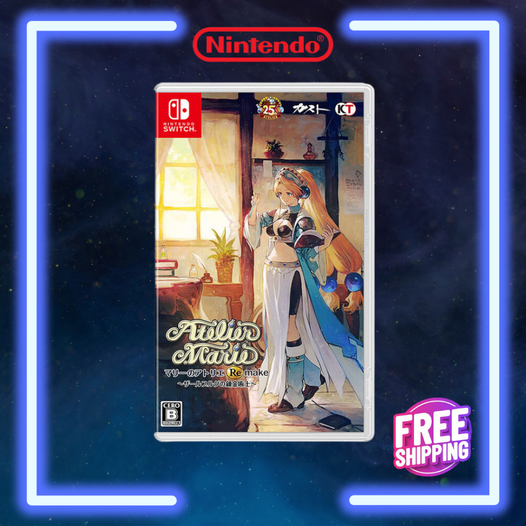 (Ready Stock) NSW Nintendo Switch Atelier Marie Remake: The Alchemist ...
