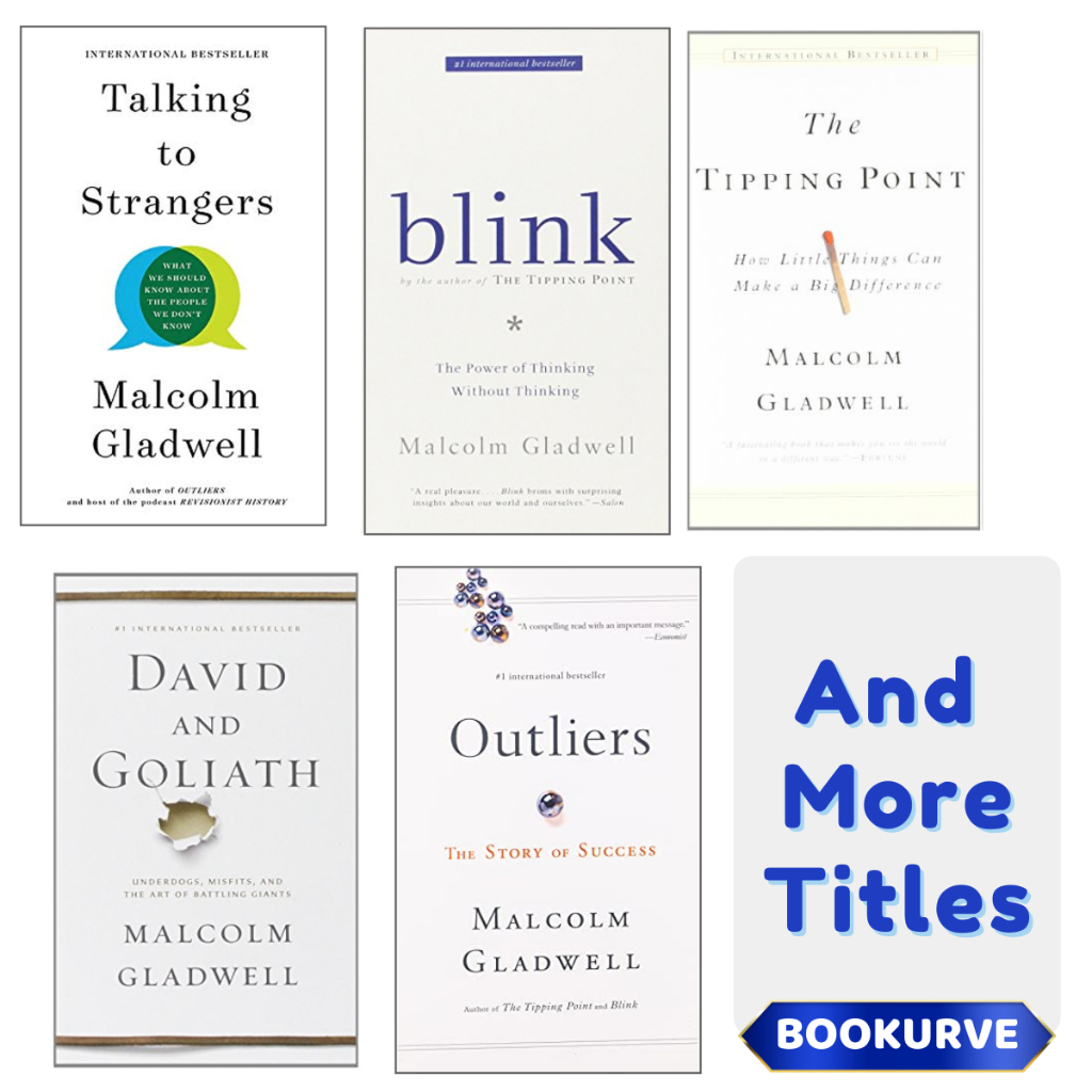 The Tipping Point, Blink, Outliers, David & Goliath, Talking To ...